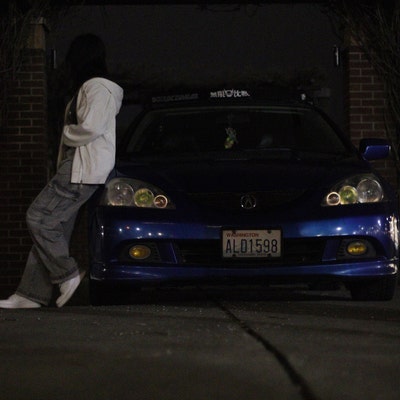 VAMP STYLE Metal Font Logo Decal Vampire JDM Aesthetic - Etsy