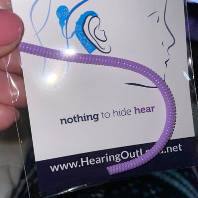 SPIKED Hearing Aid Skin Hearing Aid Sleeve Hearing Aid Jewelry Cochlear ...