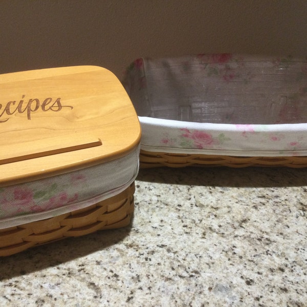 Small, Medium And/or Tall KEY LINERS for Your Longaberger Basket ...