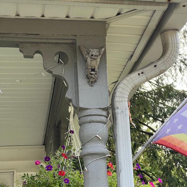 Gargoyle Wall Hangings Set of Two 2 Small Hanging Gargoyles Renaissance ...