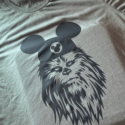 Chewbacca SVG, Chewie With Mouse Ears SVG, Star Wars Svg, Family Trip ...