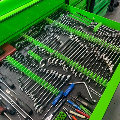 Modular Tool Box Wrench Organizer multiple Colors Available - Etsy