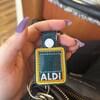 Aldi Key Fob, Aldi, Keychain, Aldi Quarter Keeper, Birthday Gift ...