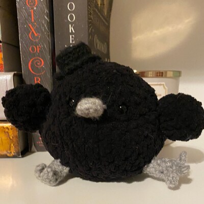 PDF PATTERN Six of Crows-inspired Crow Plush, Crochet Crow Amigurumi - Etsy