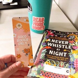 Colorful Retro Bookmark Laminated Bookmark Bookmark Individual or Set ...