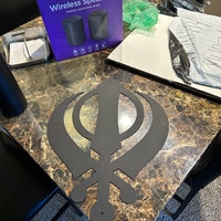 Buy Ik Onkar, Sikh Home Decor, Punjabi Wedding Gifts, Khanda Symbol, Ek ...