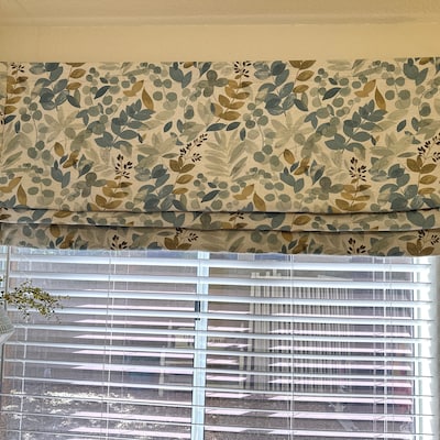 Modified Squares Light Blue, off White, Gray Woven Crypton Coated ...