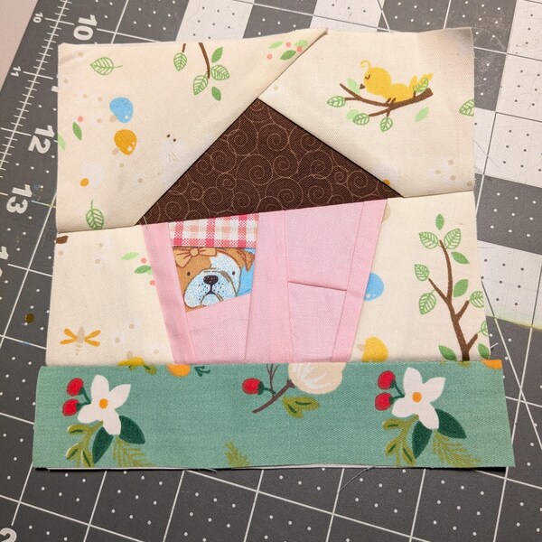 Wonky House Foundation Paper Piecing Pattern PDF - Etsy