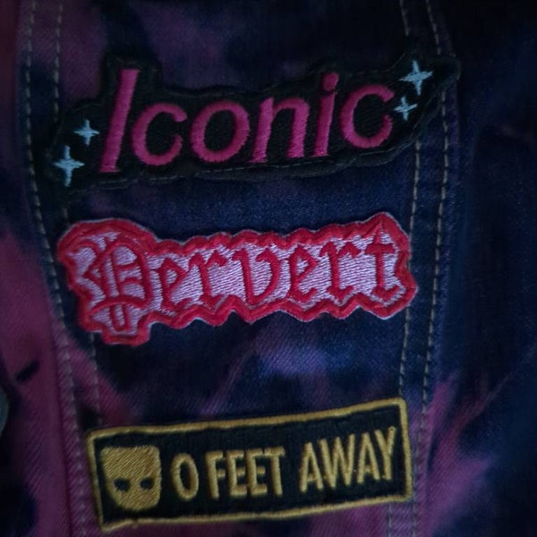 Iconic Patch - Sparkle Patch, Sassy Patch, Girly Patch, Iron on Patch ...