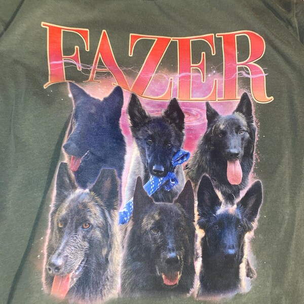 Comfort Colors® CUSTOM Bootleg Rap PET Shirt, Custom Pet, Custom Photo ...