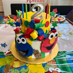 Happy Birthday Street Sign Personalized Happy Birthday Cake Topper ...