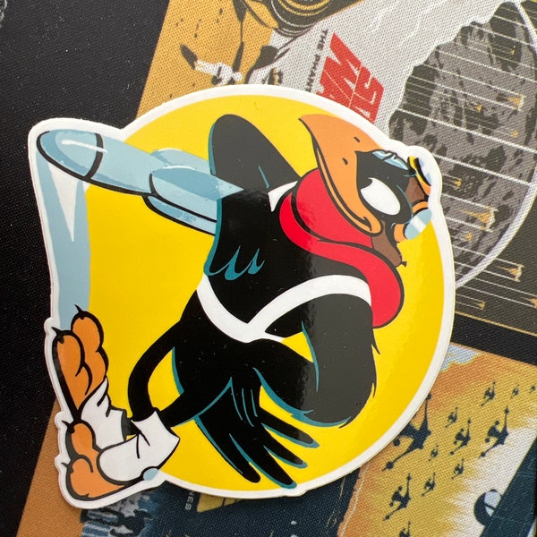 WWII Bomber Art Stickers - Etsy