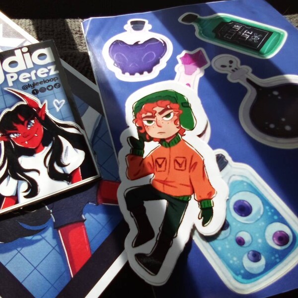 Tweek X Craig Art Print South Park Creek Tweek Tweak and Craig Tucker ...