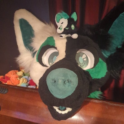 Baby Alien Cat Plush Handmade Kawaii Plushie Cute Stuffed Animal Art ...