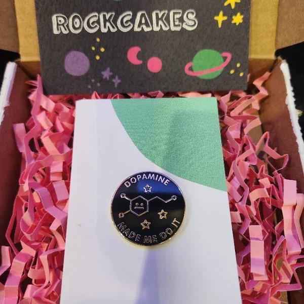 Dopamine Enamel Pin Badge / Dopamine Dressing / Dopamine Made Me Do It ...
