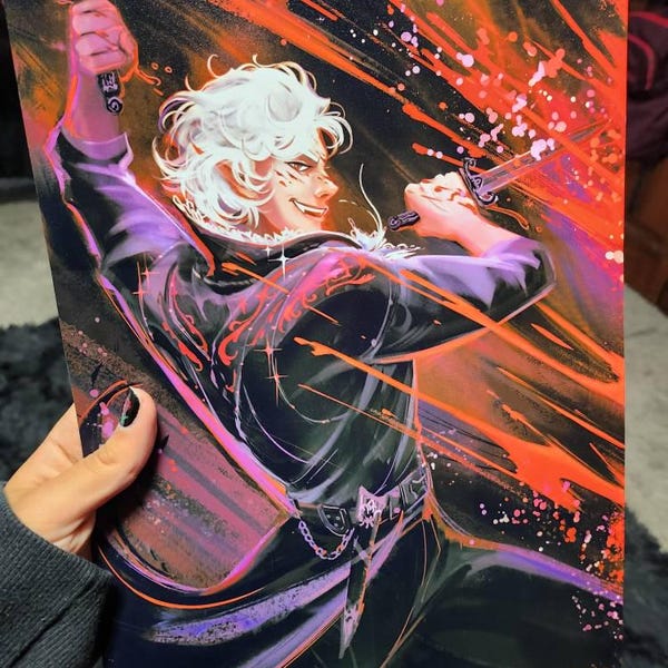 Dungeon Meshi Art Print - Midnight Convenient Store Modern AU - Etsy