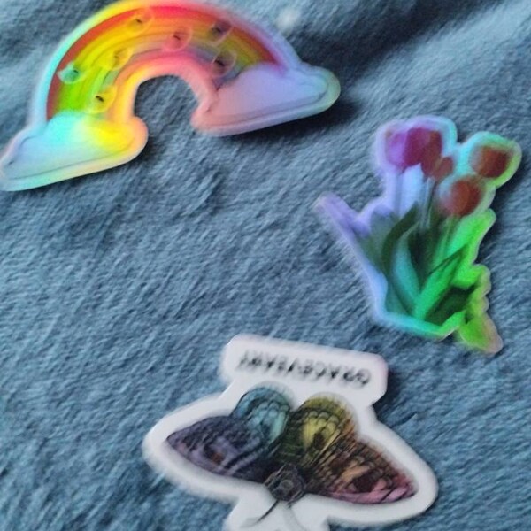 Evil Eye, Protection Symbol, Vinyl Sticker, All Seeing Eye, Holographic ...