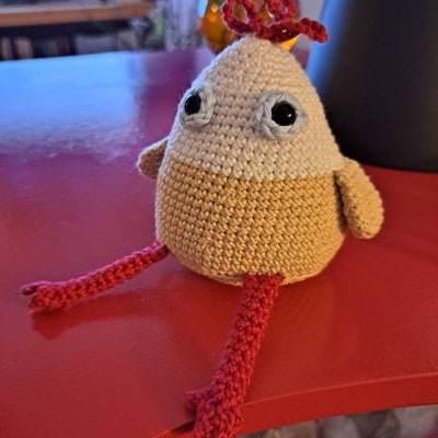 Amigurumi Hen Pattern Stupid Hen Crochet Tutorial - Etsy