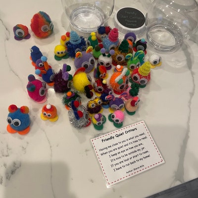 Quiet Critters With Poem and Home Teacher Gift Classroom Management ...