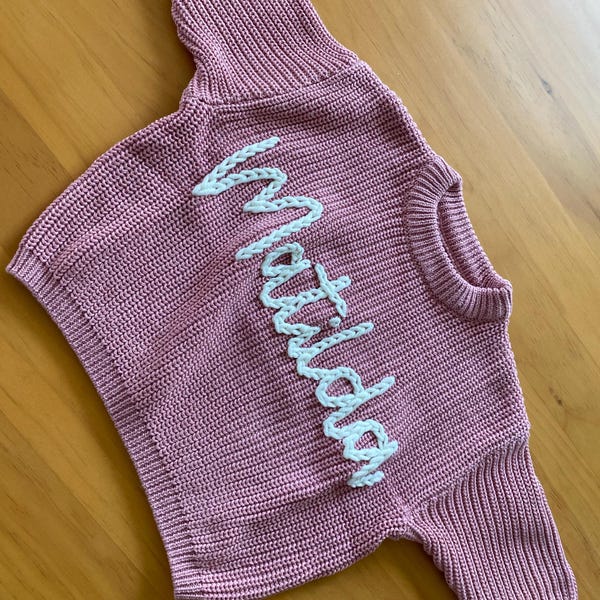 Personalized Kids Jumper, Kids Sweater, Kids Sweatshirt, Baby Jumper ...