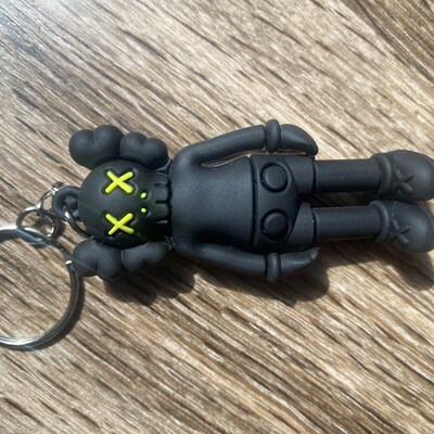 KAWS 3D Keychains Keychain /charm/keyring Bear Keychains for Bags,keys ...