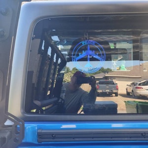 CUSTOM TEXT 42 Windshield BROW Vinyl Decal Sticker - Etsy
