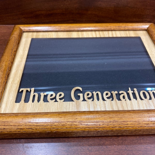 Jumbo 5x7 Landscape Generations Picture Frame ~three Generations, Four ...