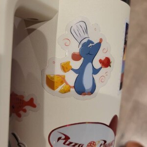 Remy Seeing Flavors Transparent Sticker/ Ratatouille Chef | Etsy