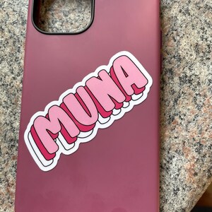 Waterproof Name Decal Personalized Vinyl Sticker NAME STICKER ...