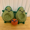 Avocado Family, Amigurumi Crochet Pattern, Digital Download - Etsy