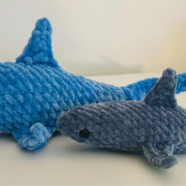 Thresher Shark Crochet Pattern | Anxious Shark Amigurumi PDF | LOW SEW ...