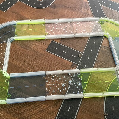 Wooden Auto Track System Vector File for Laser Cut Cnc 3mm, 4 Mm 1 ...