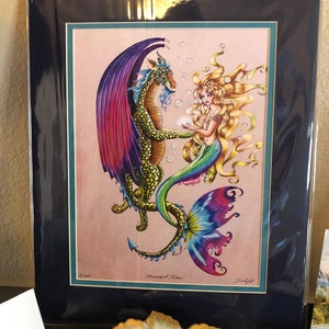 Moon Dragons 11x14 Print Limited Edition Hand Sign - Etsy