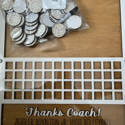 Custom Softball Coach Gift Drop Box, Laser Cut Coach Appreciation Gift ...