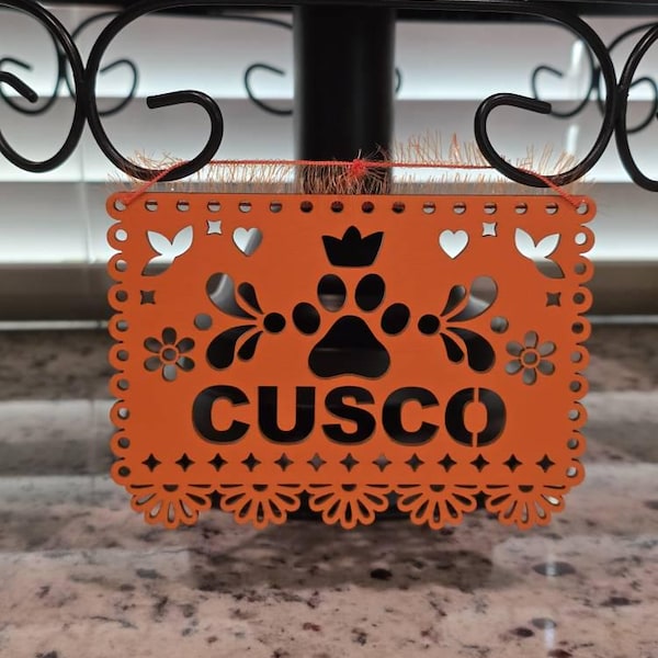 Papel Picado Party Signs, Food Labels for Party Table, Mexican Themed ...