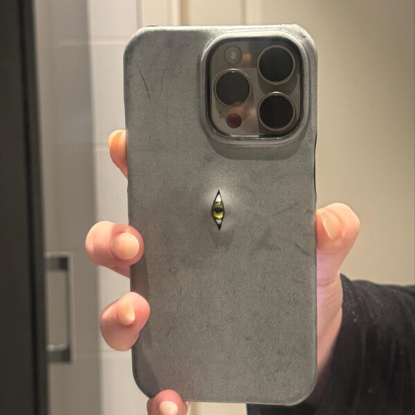 Eye Phone Case,3d Eyes iPhone Case,evil Eyes Phone Case Genuine Leather ...