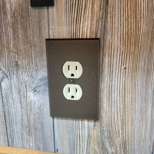 Western Rust Powder Coated Toggle, Rocker, Duplex, and Blank Round ...