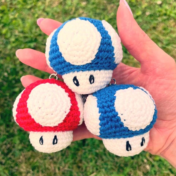 CROCHET PATTERN BUNDLE - Goomba & Mario Bros Mushrooms - Pdf File ...