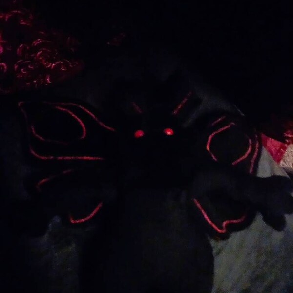 Mothman Plush 12 Inches - Cryptid Super Soft Minky W/ Weighted Bean ...