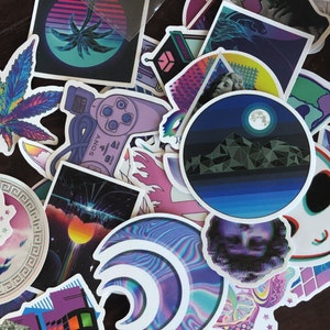 Retro Old School Tattoo Style Stickers, Laptop Stickers, Vinyl Stickers ...