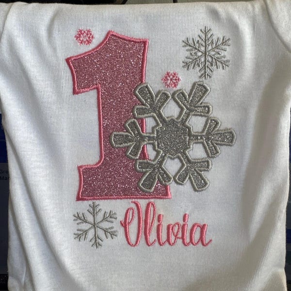 Snowflake Number 1 Applique Machine Embroidery Design NO:0478 - Etsy