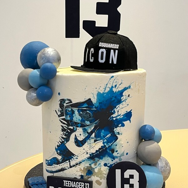 Twin Pack Inspired by Jordan 1 & 4 Sneaker Art Prints, Set of 2, Wall ...