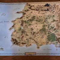 Eorzea Full Color Map From Final Fantasy XIV Online. DIGITAL DOWNLOAD - Etsy Canada