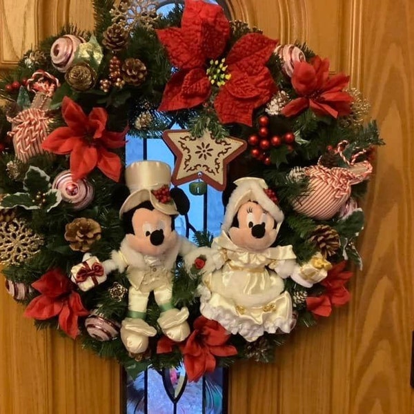 Halloween Mickey & Minnie Werewolf and Cat - Etsy