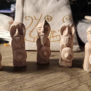 Hel of the Underworld Statue Pocket Sized Hela Norse Gods Idol Totem ...