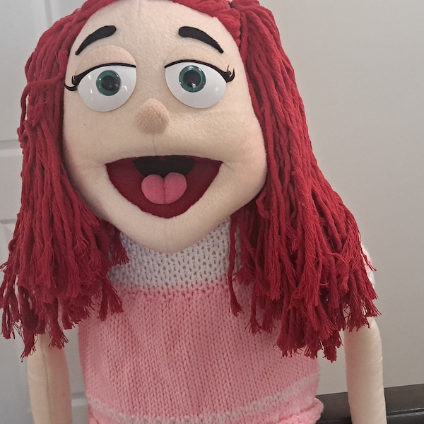MUPPET Style PUPPETS Professional Hand Rod Puppet - Full Body - Etsy