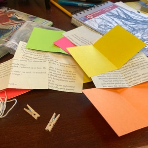 Snowflake Double Sided Seasonal Bookmark - Etsy