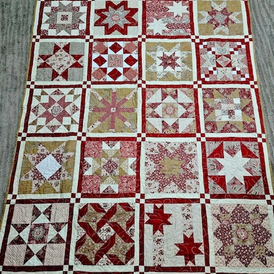 Moda bittersweet Lane Fabric by Kansas Troubles Sold by the 1/2 Yard - Etsy