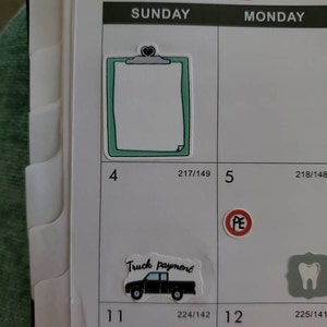 Work Stickers Planner Stickers Script Stickers Fits Erin - Etsy