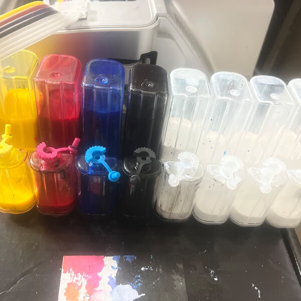 Empty, Dye, Pigment CIS CISS Ink System for Stylus Photo R2000 Printer ...